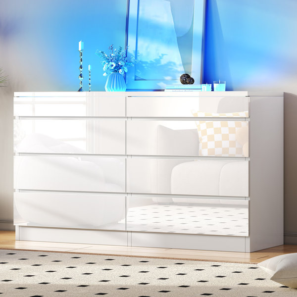 Balconera 80cm W 8 - Drawer Chest of Drawers | Wayfair.co.uk