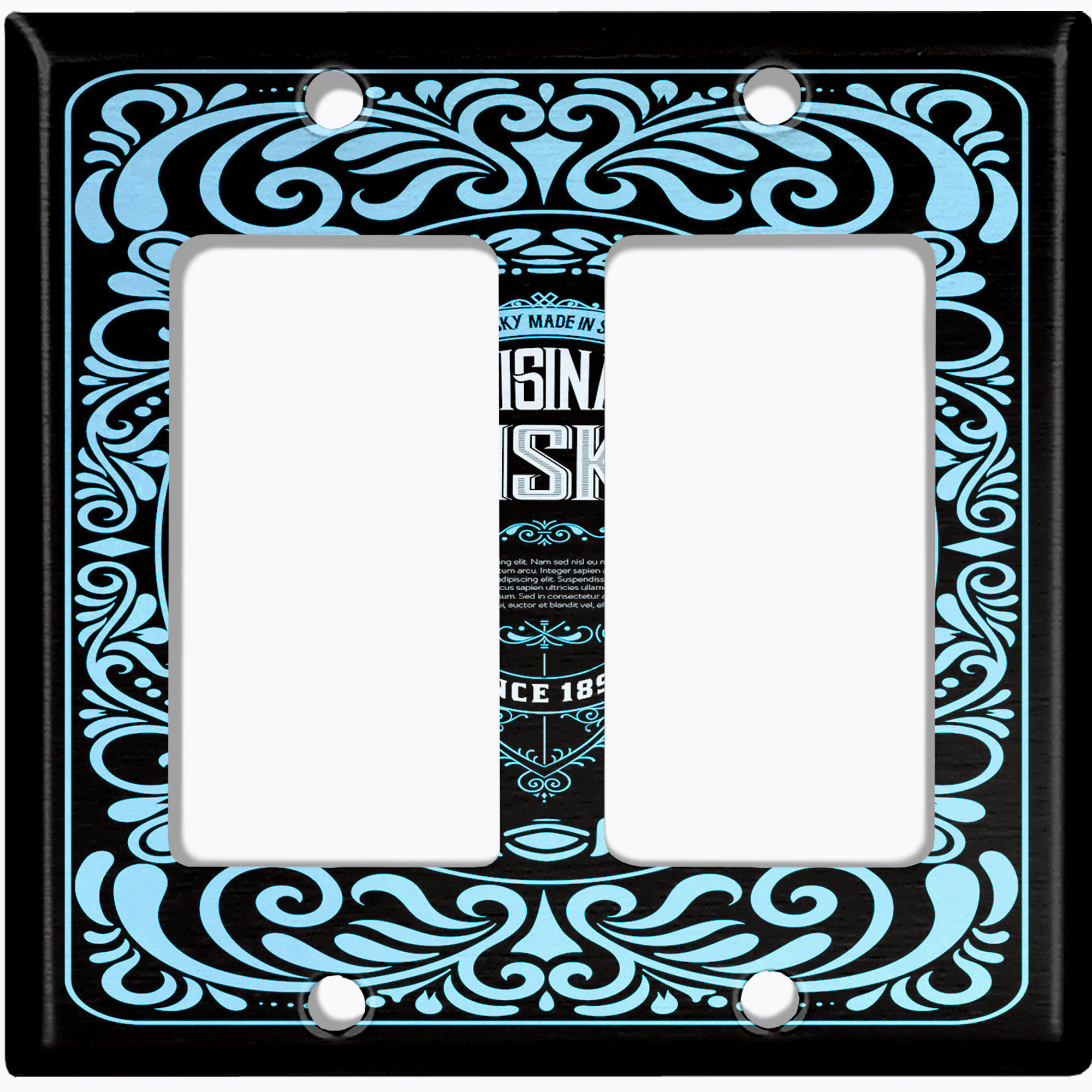 WorldAcc Metal Light Switch Plate Outlet Cover (Vintage Scottish ...