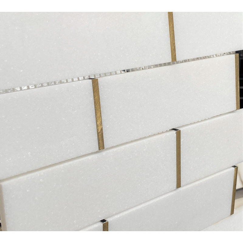 ES Stone Marble Random Mosaic Wall & Floor Tile & Reviews | Perigold