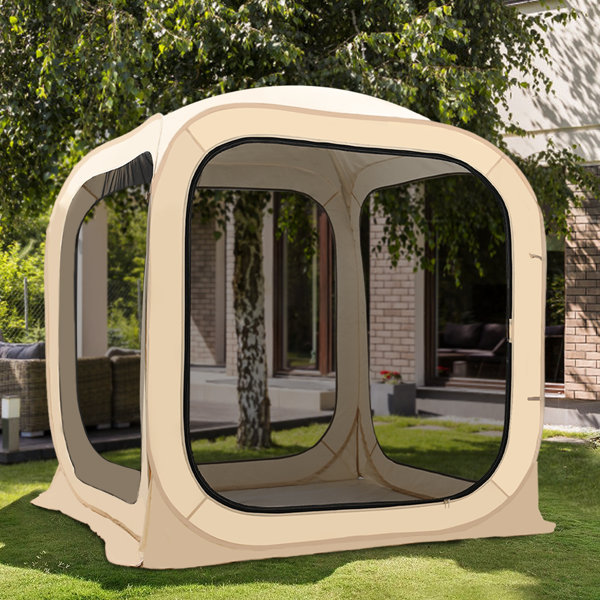 ShangQuan WuLiu Screen House Tent Pop-Up, Portable Screen Room Canopy ...