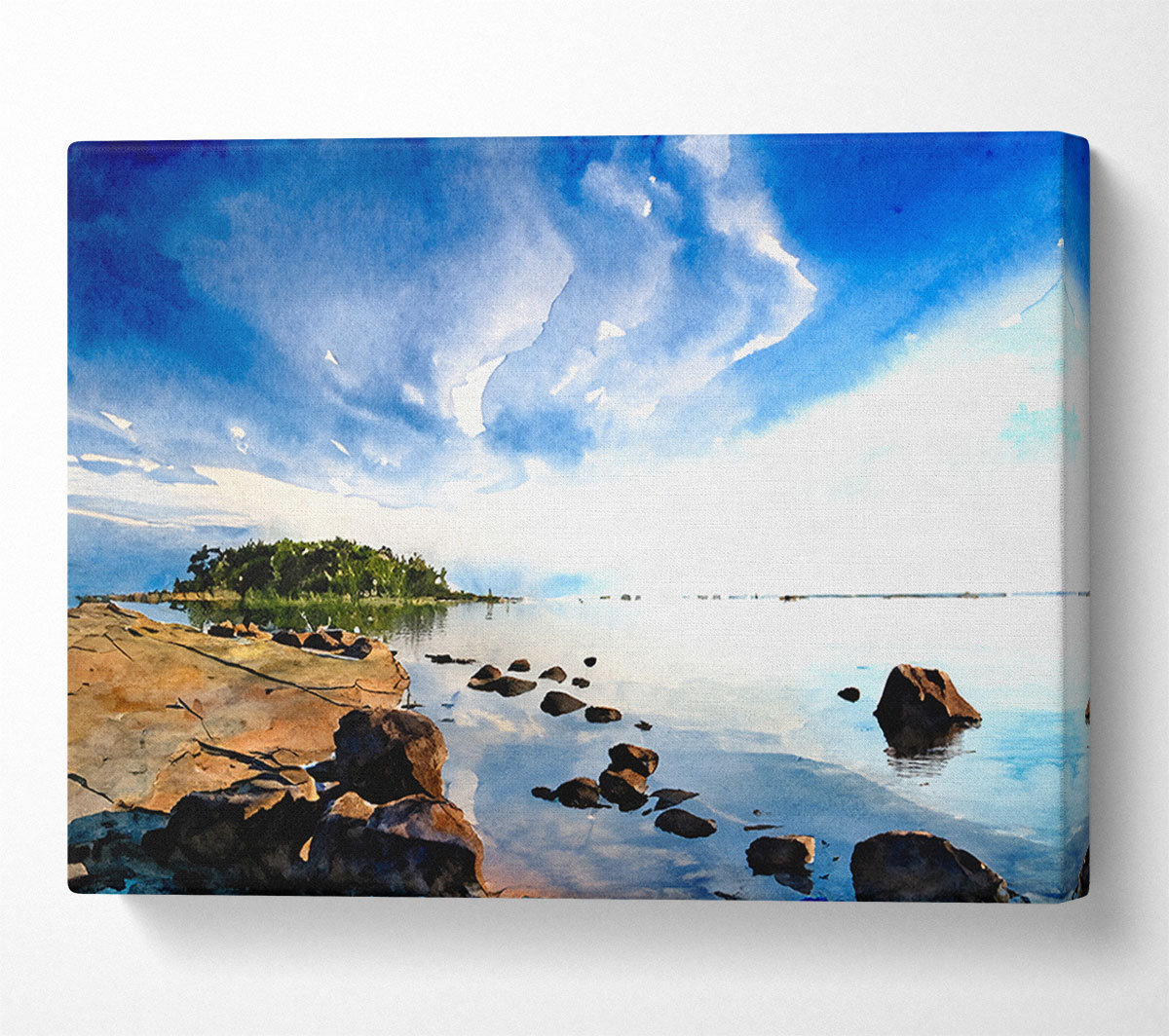 House of Hampton Island of Rakin Kotka - Wrapped Canvas Art Prints ...