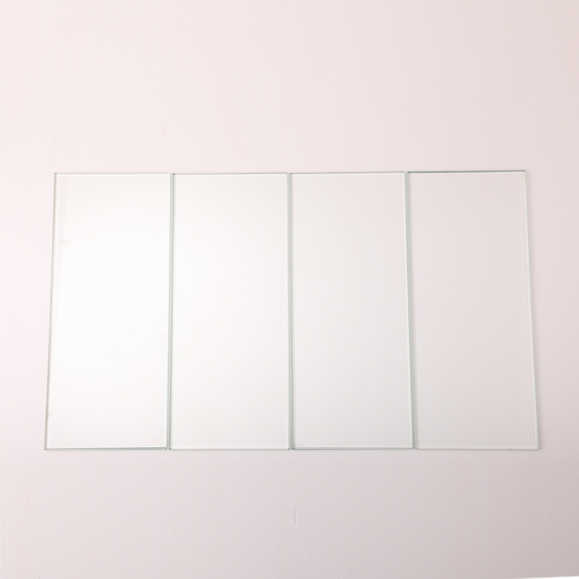 Wrought Studio™ 14.4"X14.4" Transparent Square Fireplace Table Glass ...
