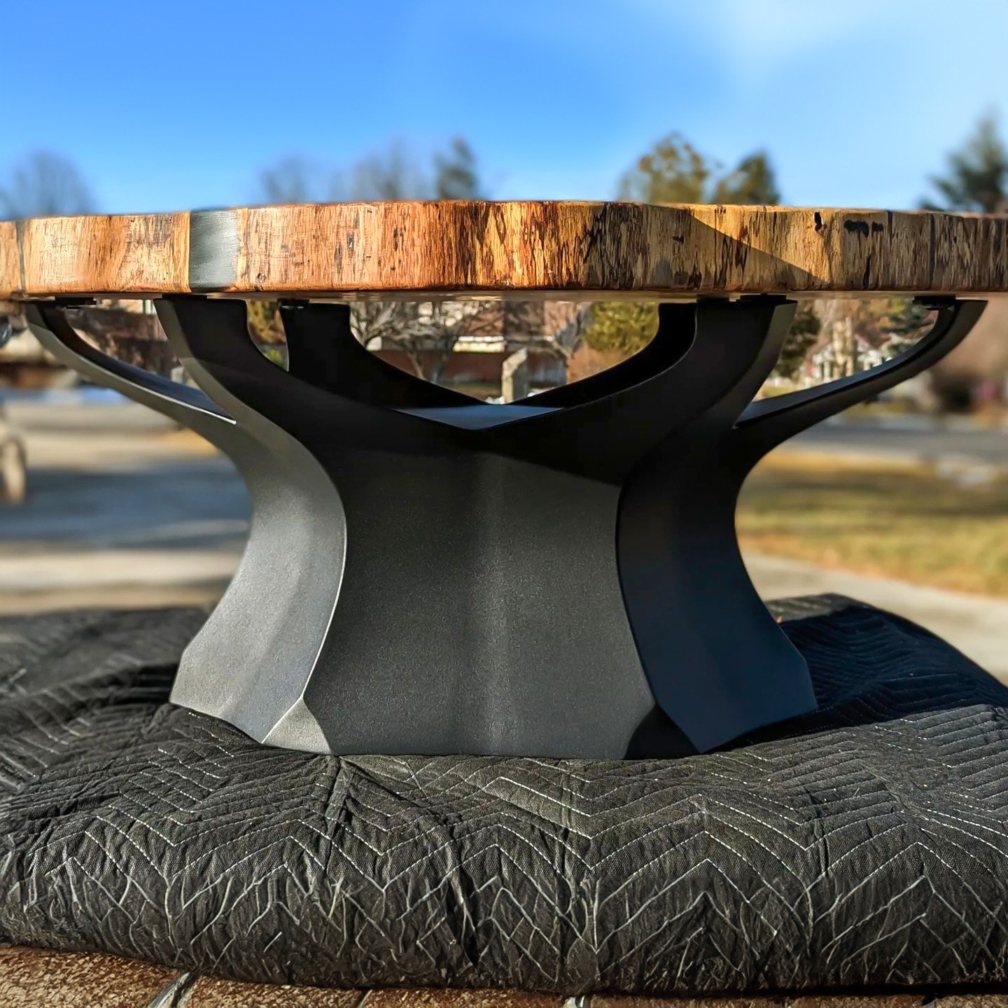 Loon Peak Heavy-Duty Metal Coffee Table Base 24"L x 14"W x 16"H Namu ...
