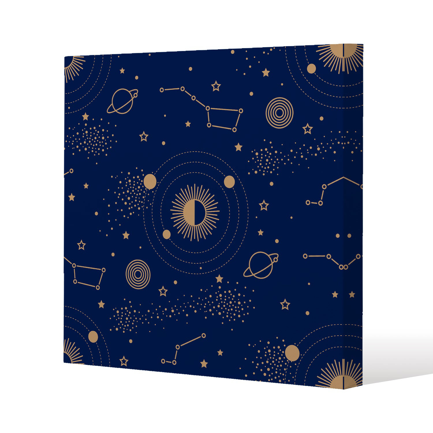 World Menagerie Magic night sky map Slim Style Canvas Print, 15mm Slim ...