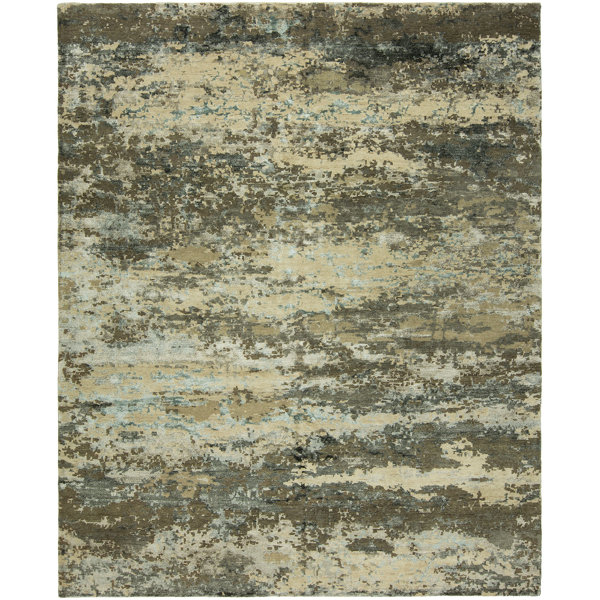 17 Stories Performance Abstract Rug | Wayfair