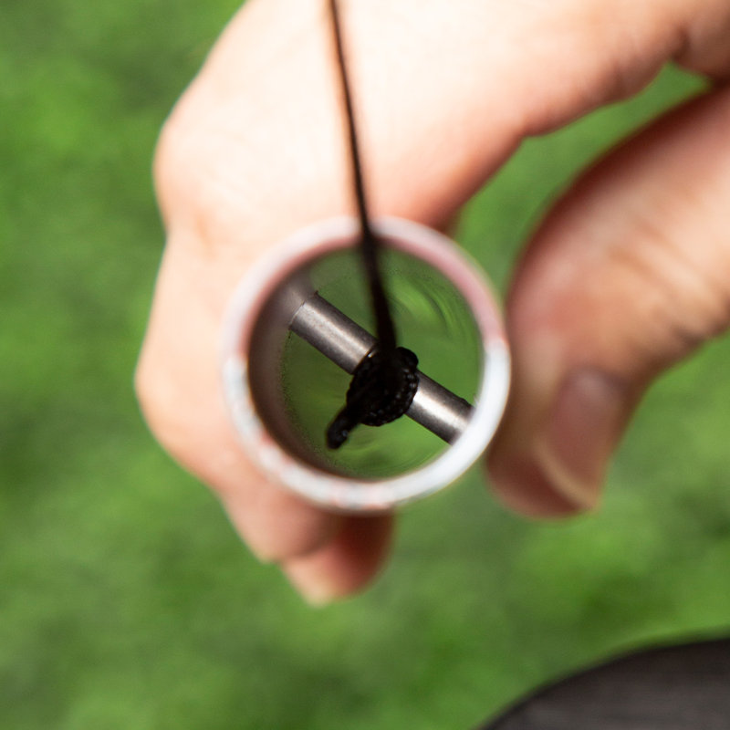 Gracie Oaks Perianne Laser Etched Painted Wood Hand Tuned Wind Chime ...