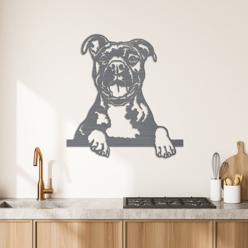 Red Barrel Studio® Abstract Wall Art of Dog - ACM | Wayfair