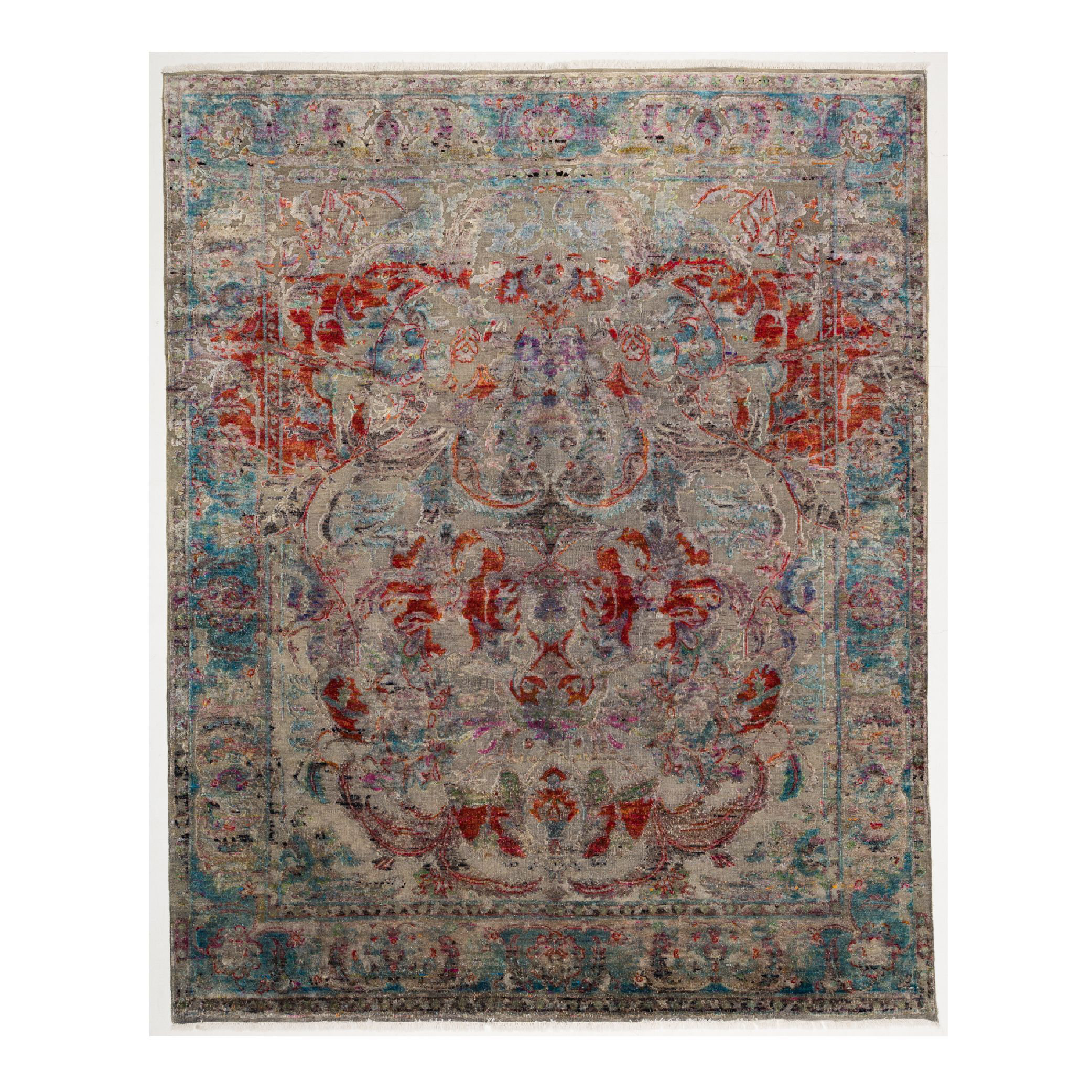 String Matter Rectangle 8'1" X 10' Area Rug | Wayfair