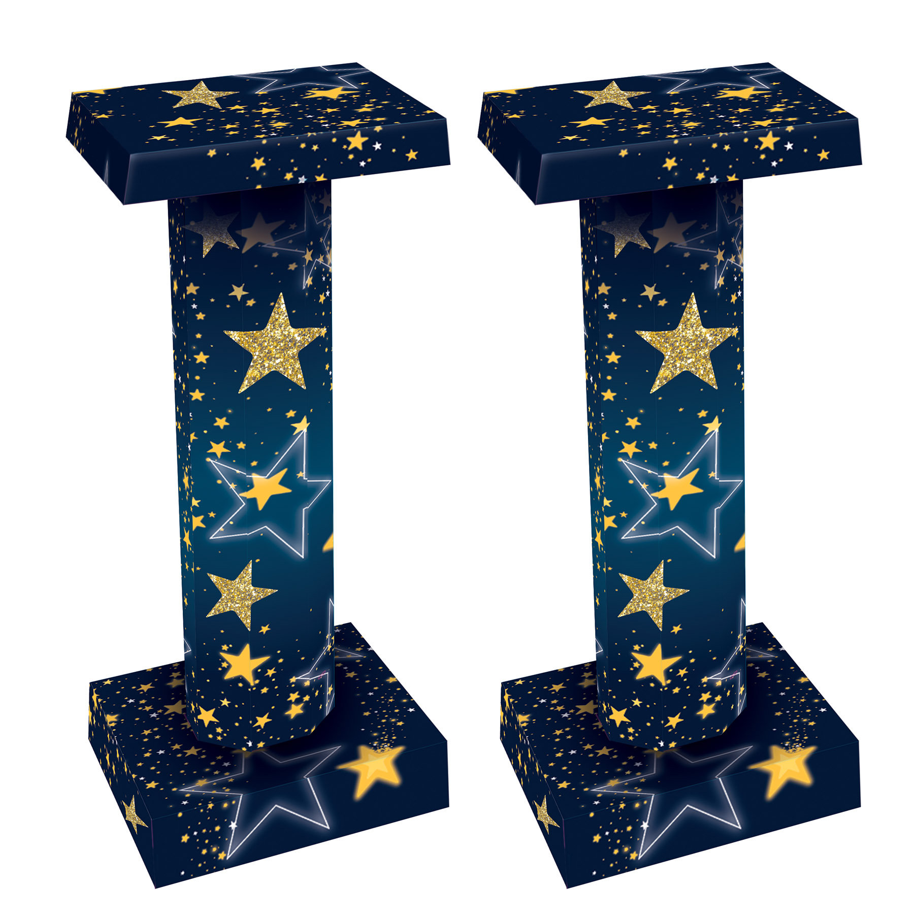 Beistle Starry Night 3-D Short Column Props - Wayfair Canada