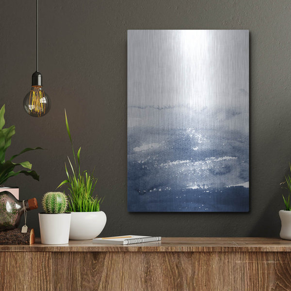 Wrought Studio™ 'The Deep Blue' by Brandon Wong Metal Wall Art | Wayfair