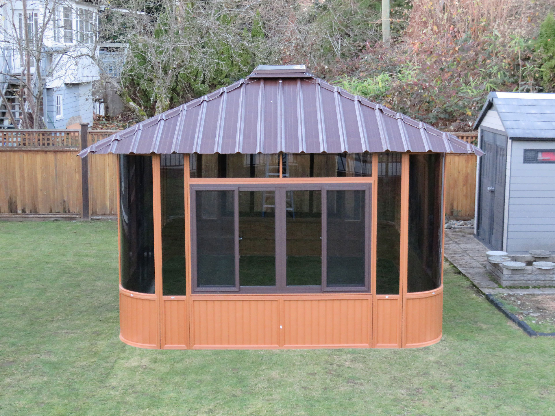 Westview Manufacturing 11 Ft. W x 11 Ft. D Plastic Patio Gazebo | Wayfair