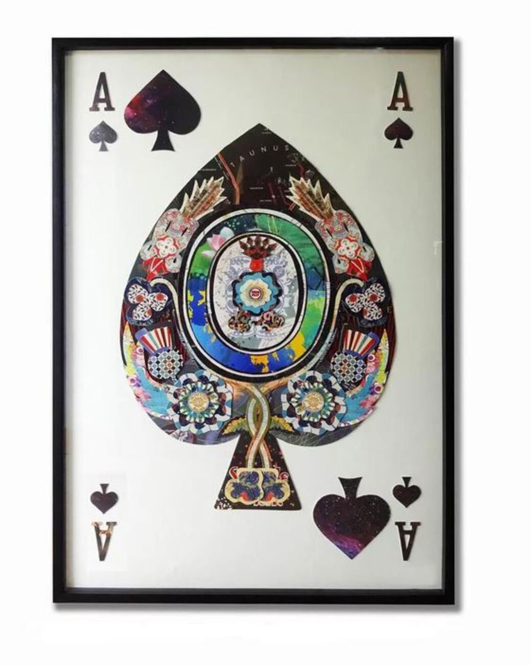 Bungalow Rose Ace Of Spades Art Decor | Wayfair
