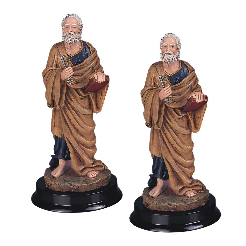 Astoria Grand "2-PC Set" ICE ARMOR 5"H Saint Simon Statue Henri de ...
