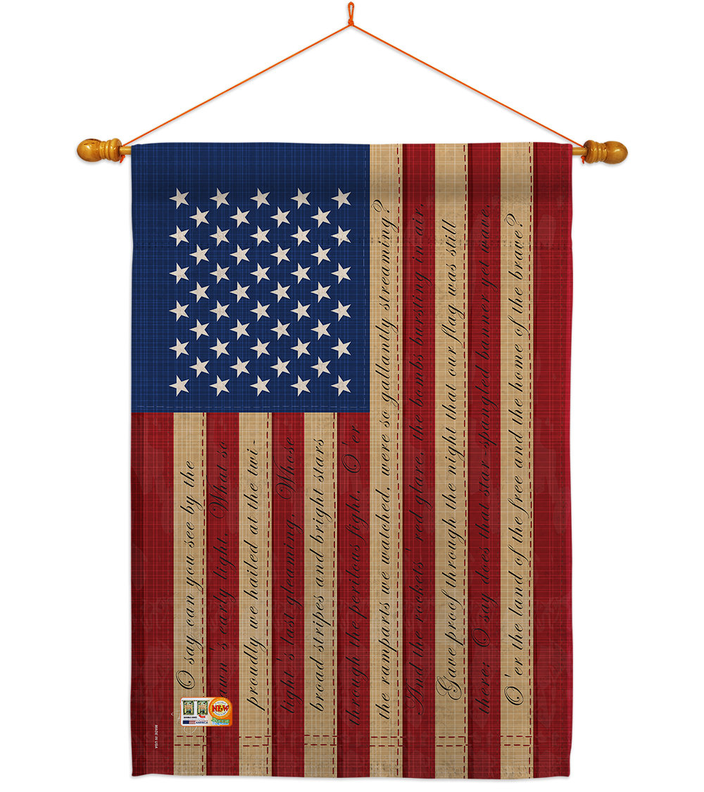 Breeze Decor Star Spangled - Impressions Decorative Wood Dowel With ...