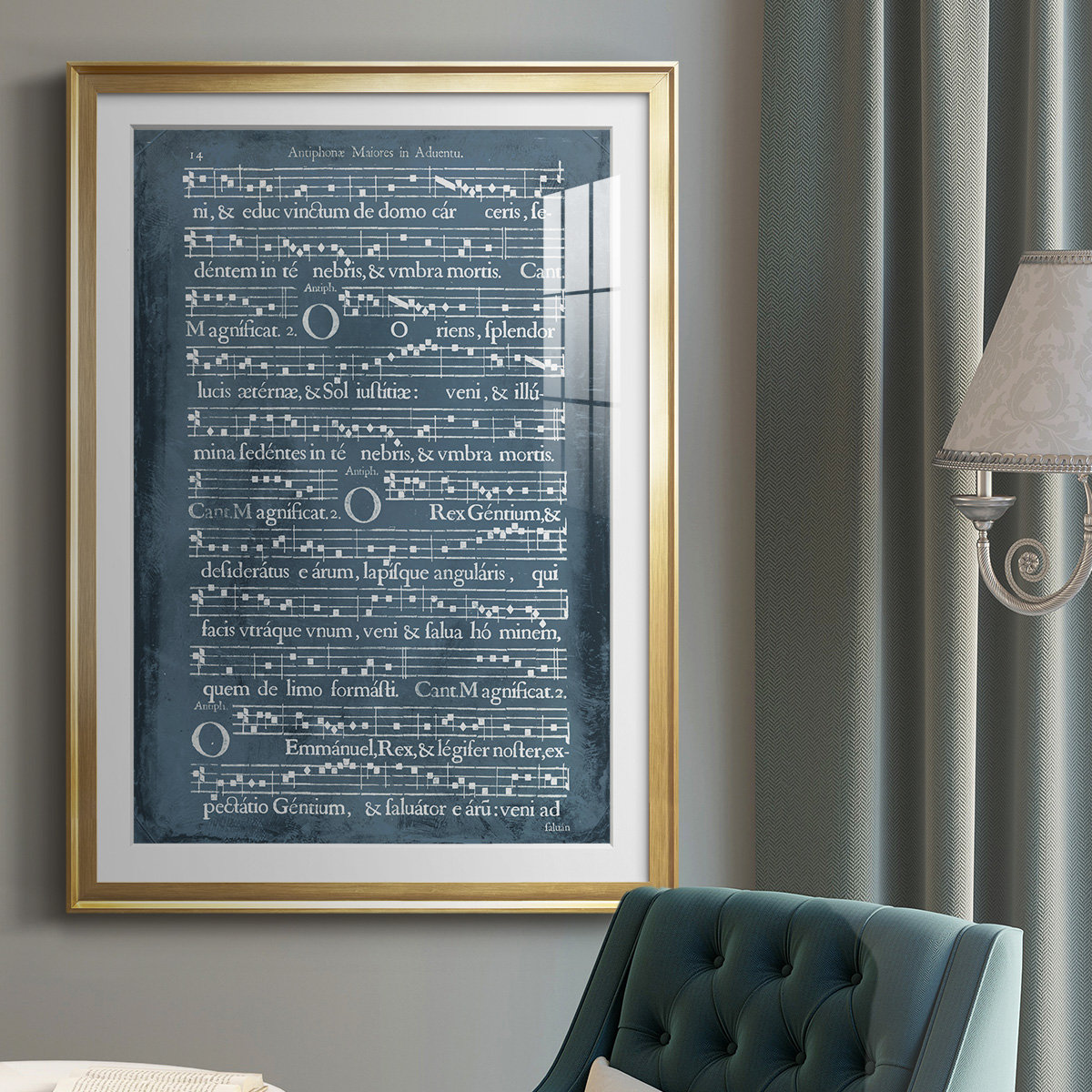 Trinx Graphic Songbook IV Premium Framed Print - Ready To Hang ...