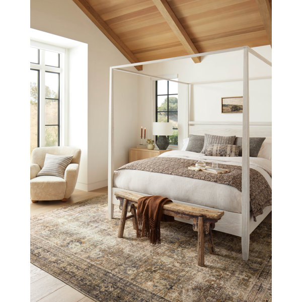 Amber Lewis x Loloi Morgan Sunset / Ink Area Rug feat. CloudPile ...