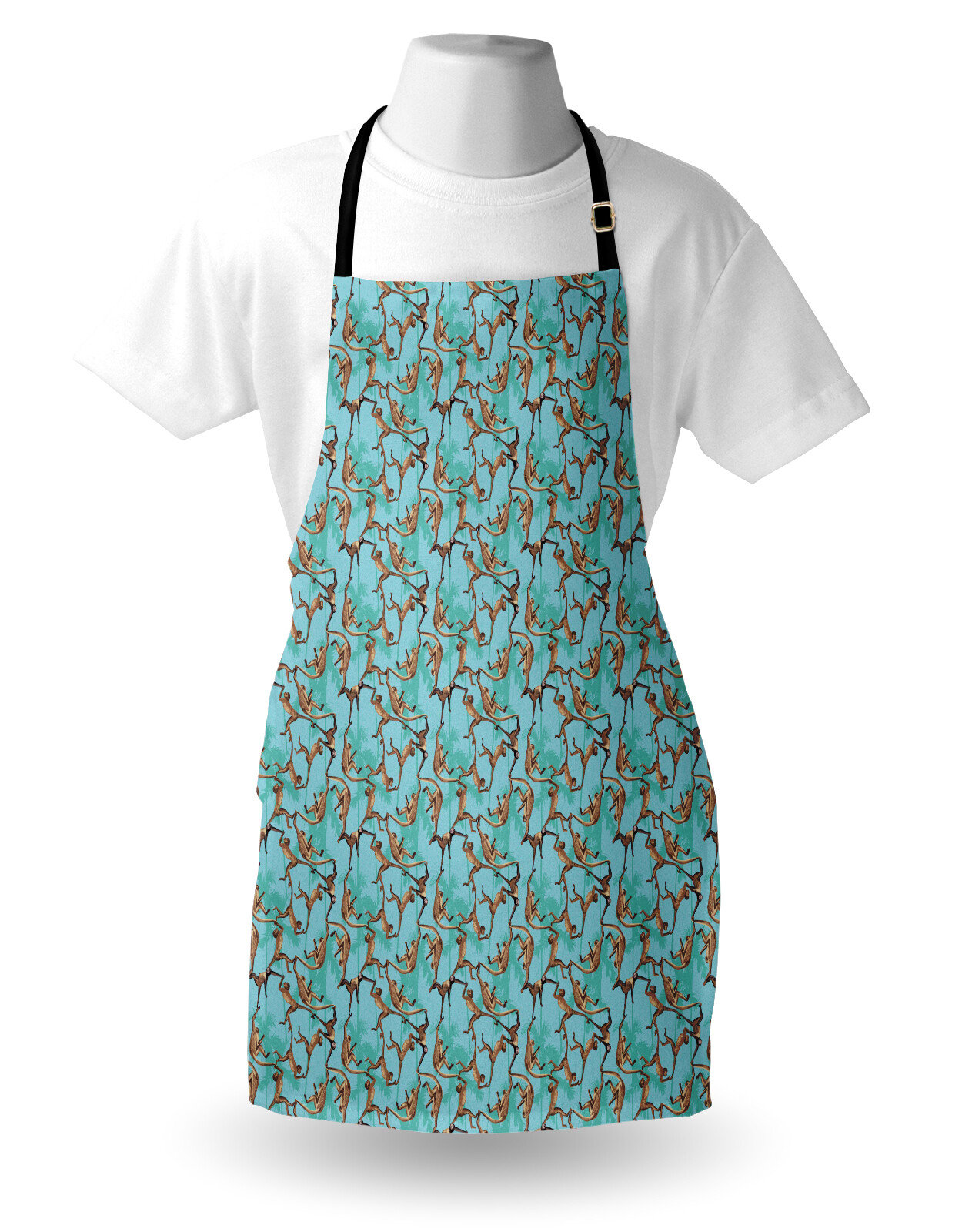 East Urban Home Bungalow Rose Monkey Apron Unisex Jungle Animals on ...