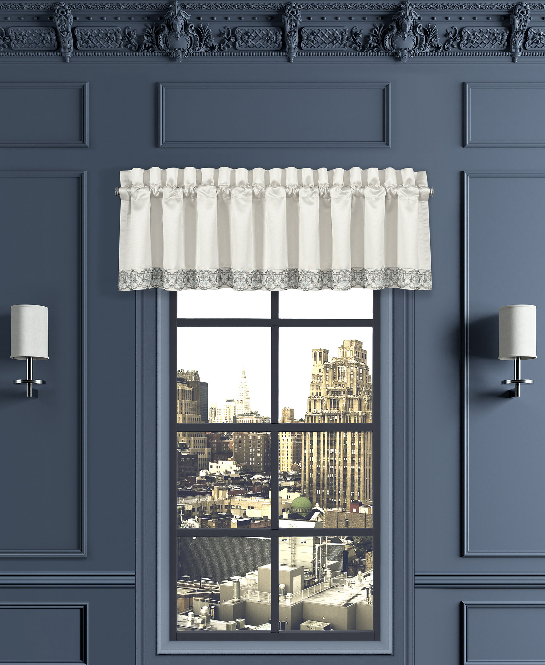 Five Queens Court Avelina Window Straight Valance | Wayfair
