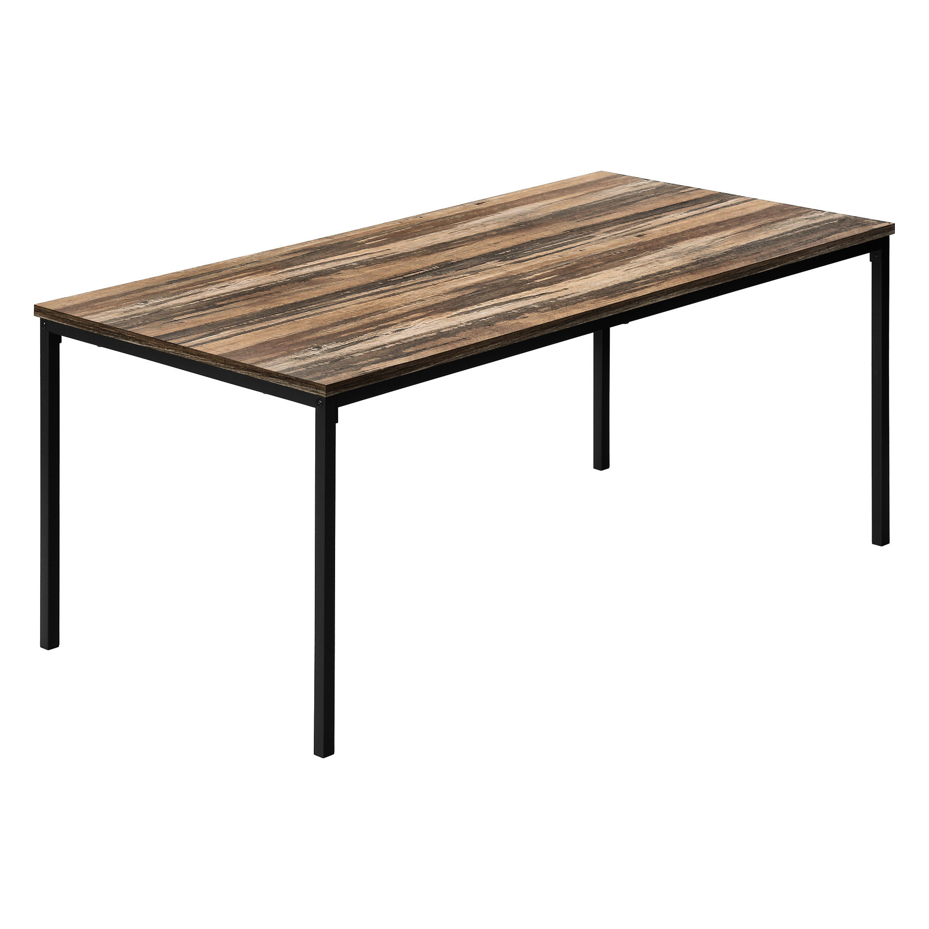 17 Stories Contemporary 3Pcs Coffee Table : Brown Reclaimed Laminate ...