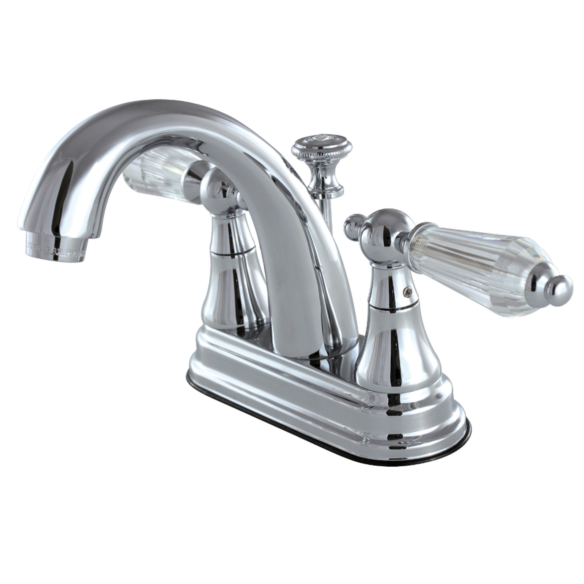 Kingston Brass Wilshire Two-Handle 3-Hole Deck Mount 4" Centerset ...