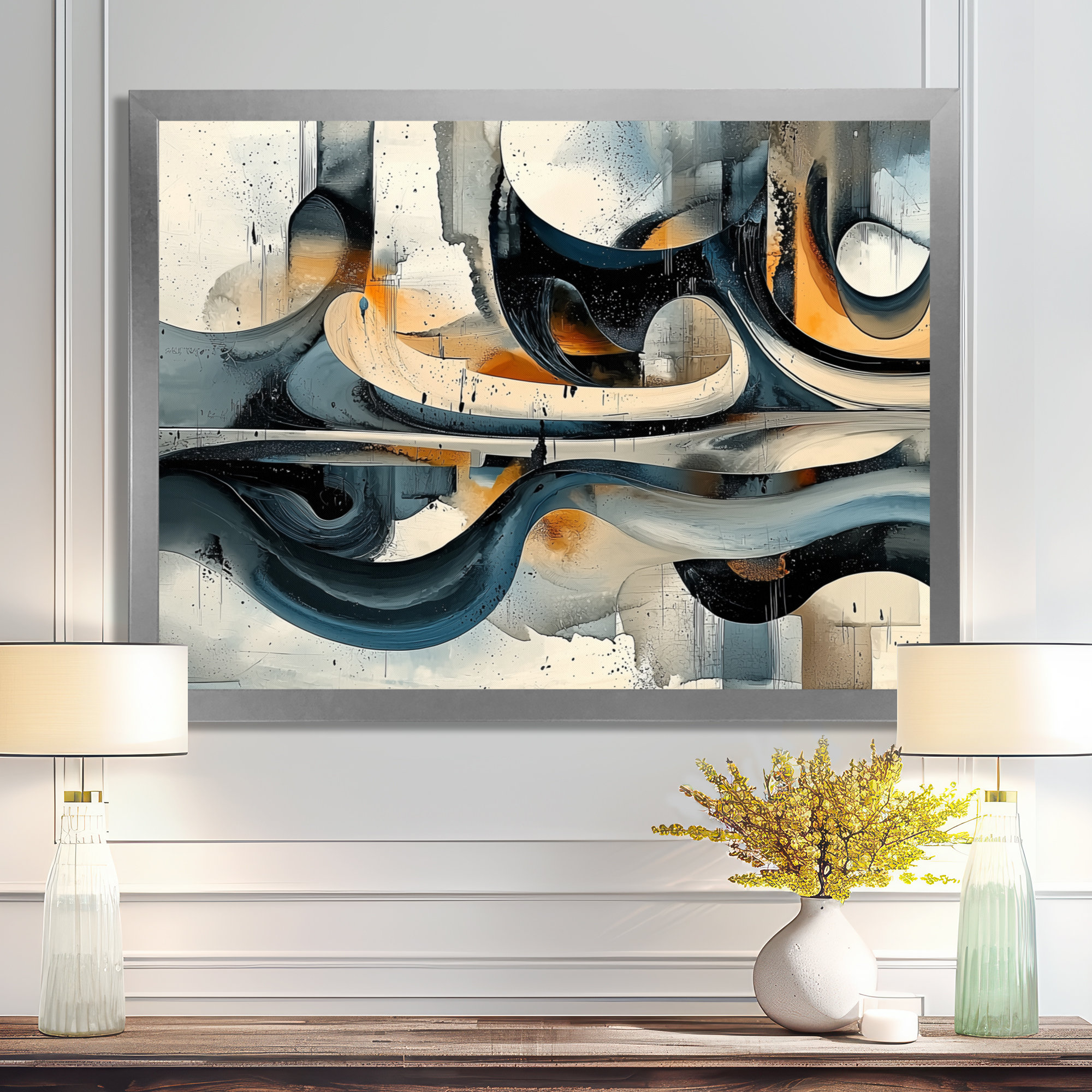 Wrought Studio™ Blurred Horizons Of Geometric Scenery II - Abstract ...