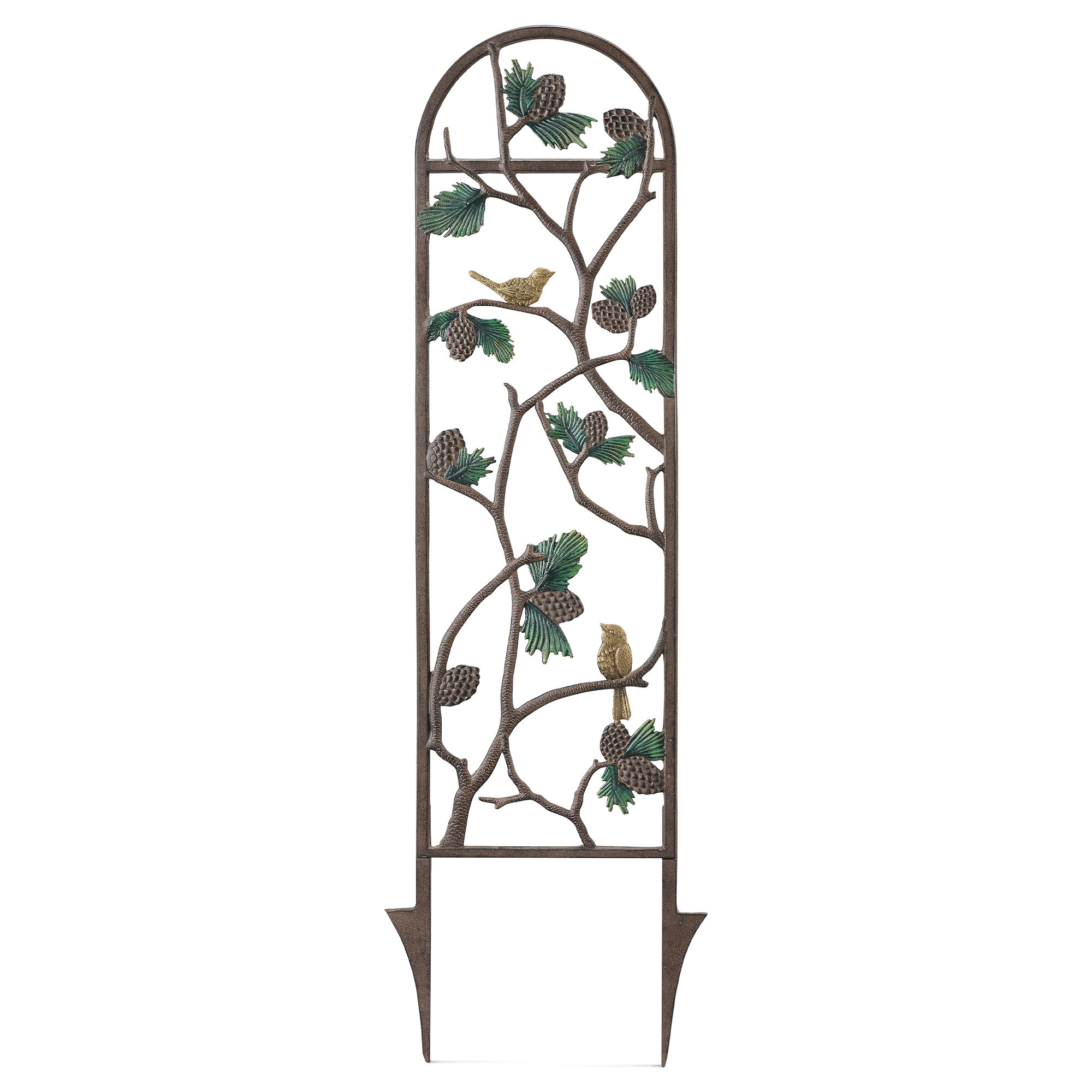 Ophelia & Co. Bird and Pinecone Trellis | Wayfair