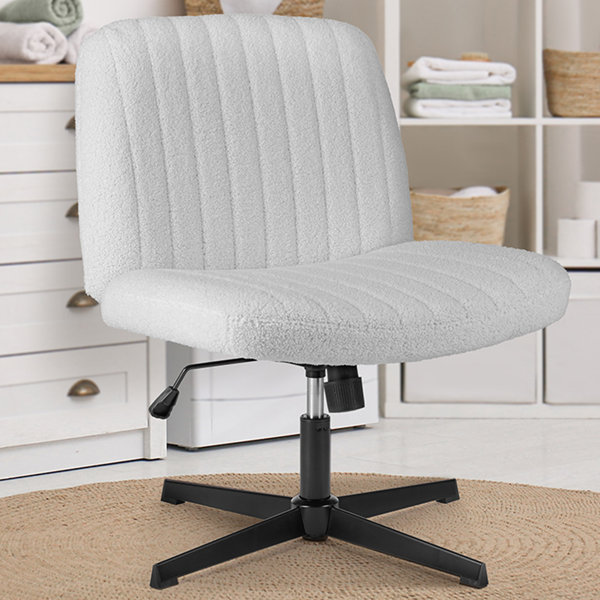 Latitude Run® Brenae Upholstered Armless Swivel Task Chair & Reviews ...