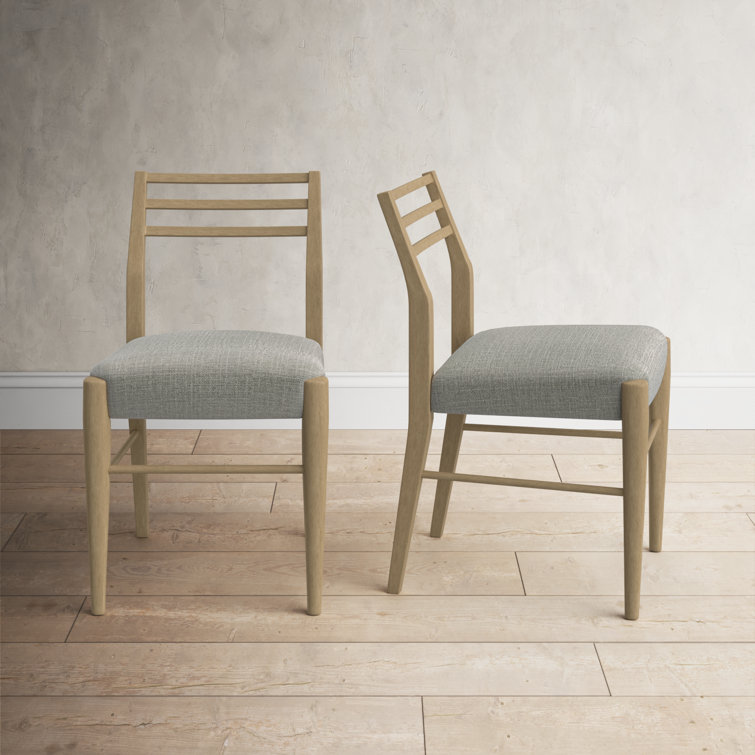 Birch Lane™ Deeann Upholstered Ladder Back Side Chair & Reviews | Wayfair