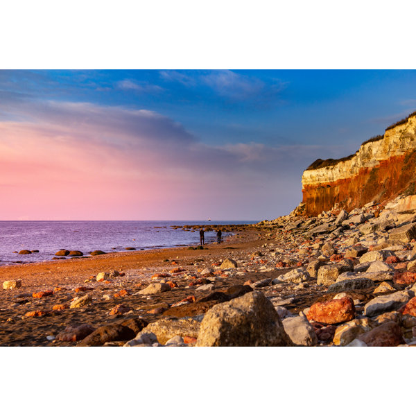 Alpen Home Hunstanton Beach At Sunset by Joel Santos - Wrapped Canvas ...
