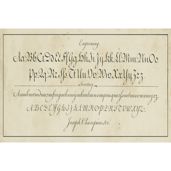 Happy Larry Manuscript Sampler V | Wayfair.co.uk