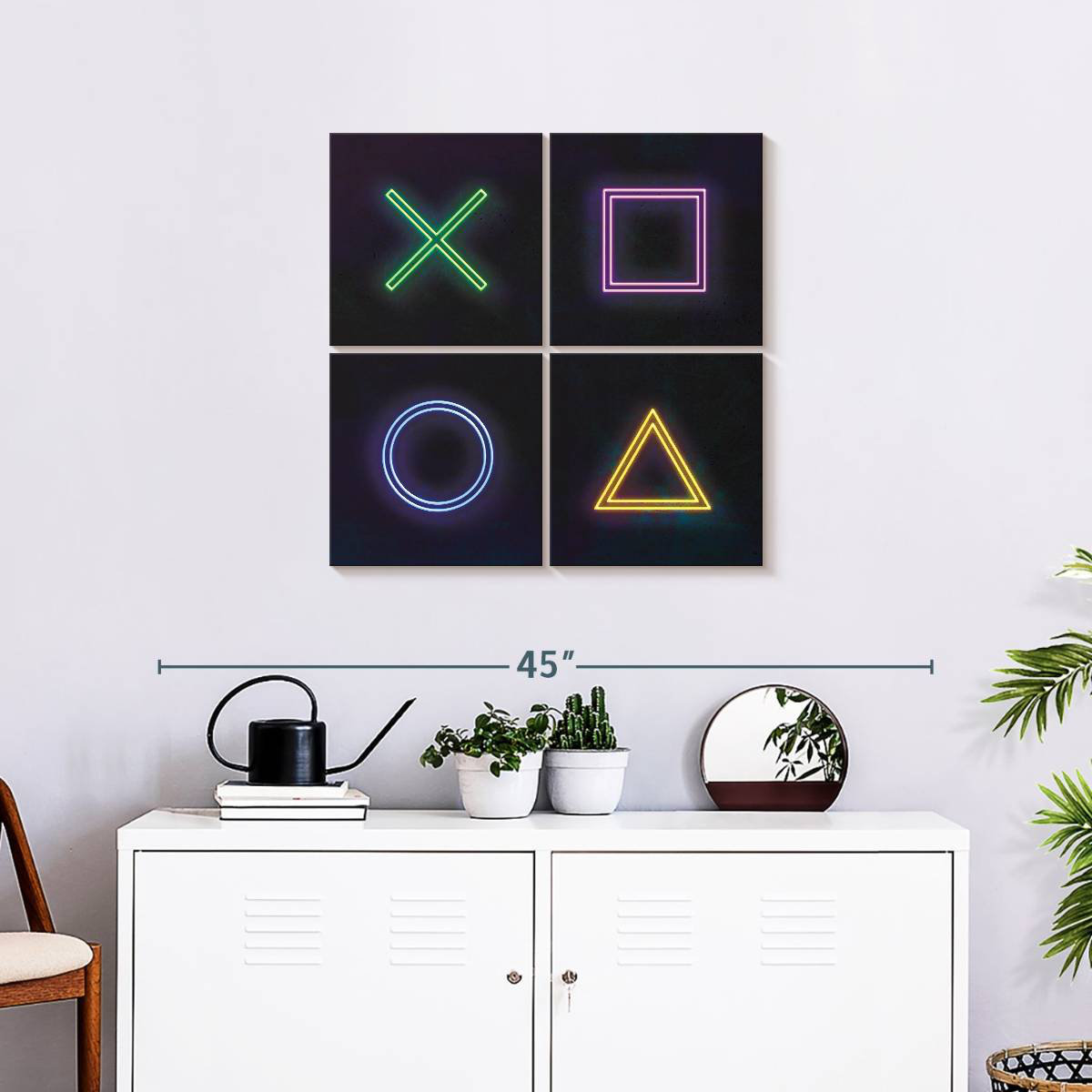 Elephant Stock Neon PlayStation Icons | Wayfair