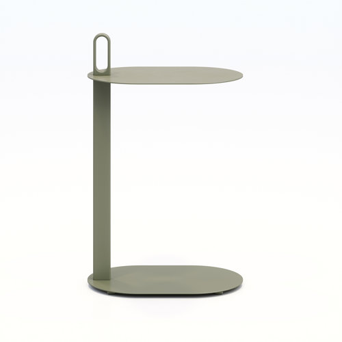 KFI Studios Alden Steel C Table End Table 29in H & Reviews | Wayfair