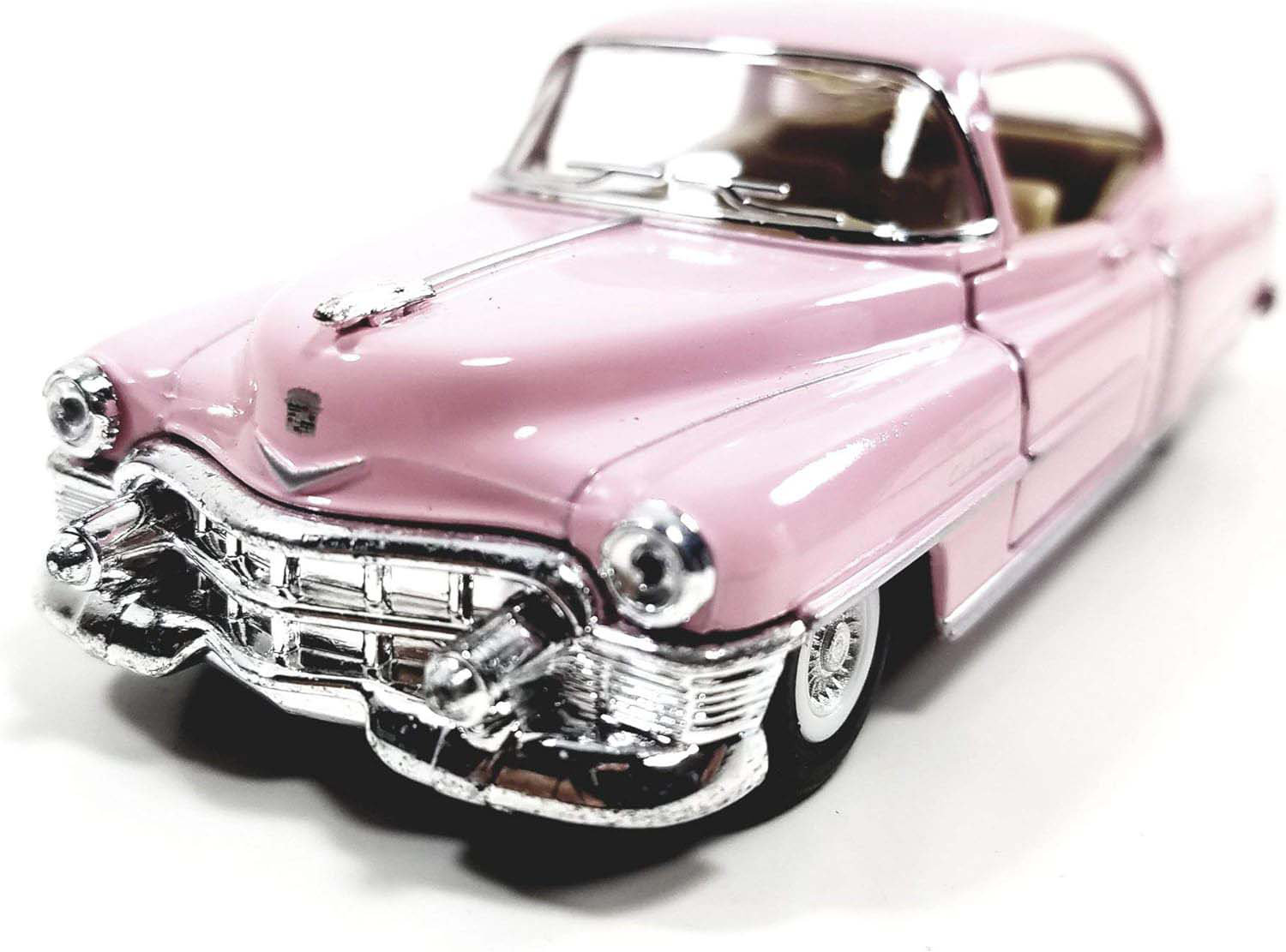 Alcott Hill 1953 Cotton Candy Pink 2 Door Coupe 1/43 O Scale Diecast ...