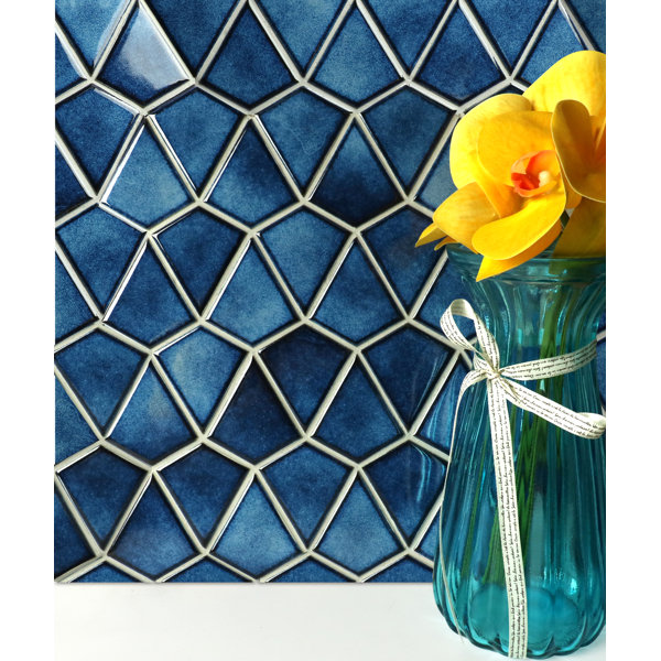 WS Tiles Diamond Series 2" x 3" Porcelain Mosaic Tile & Reviews | Wayfair