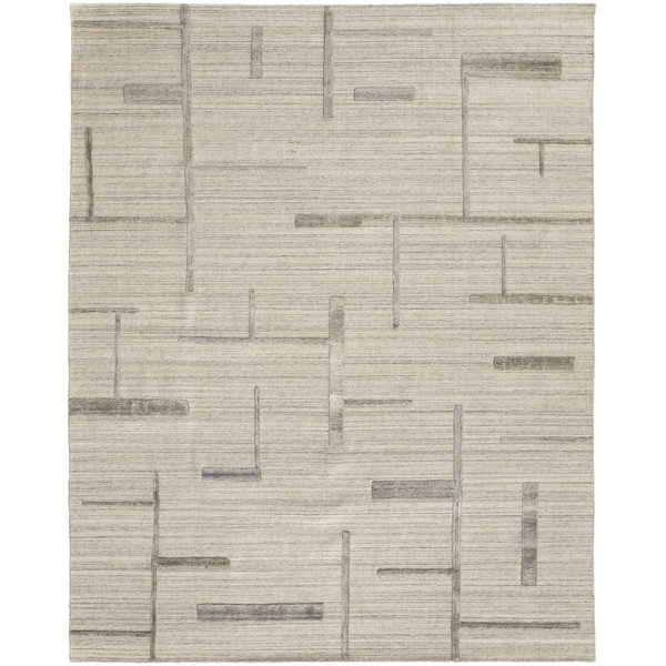 Thom Filicia x Feizy Thom Filicia Geometric Area Rug in Ivory | Perigold