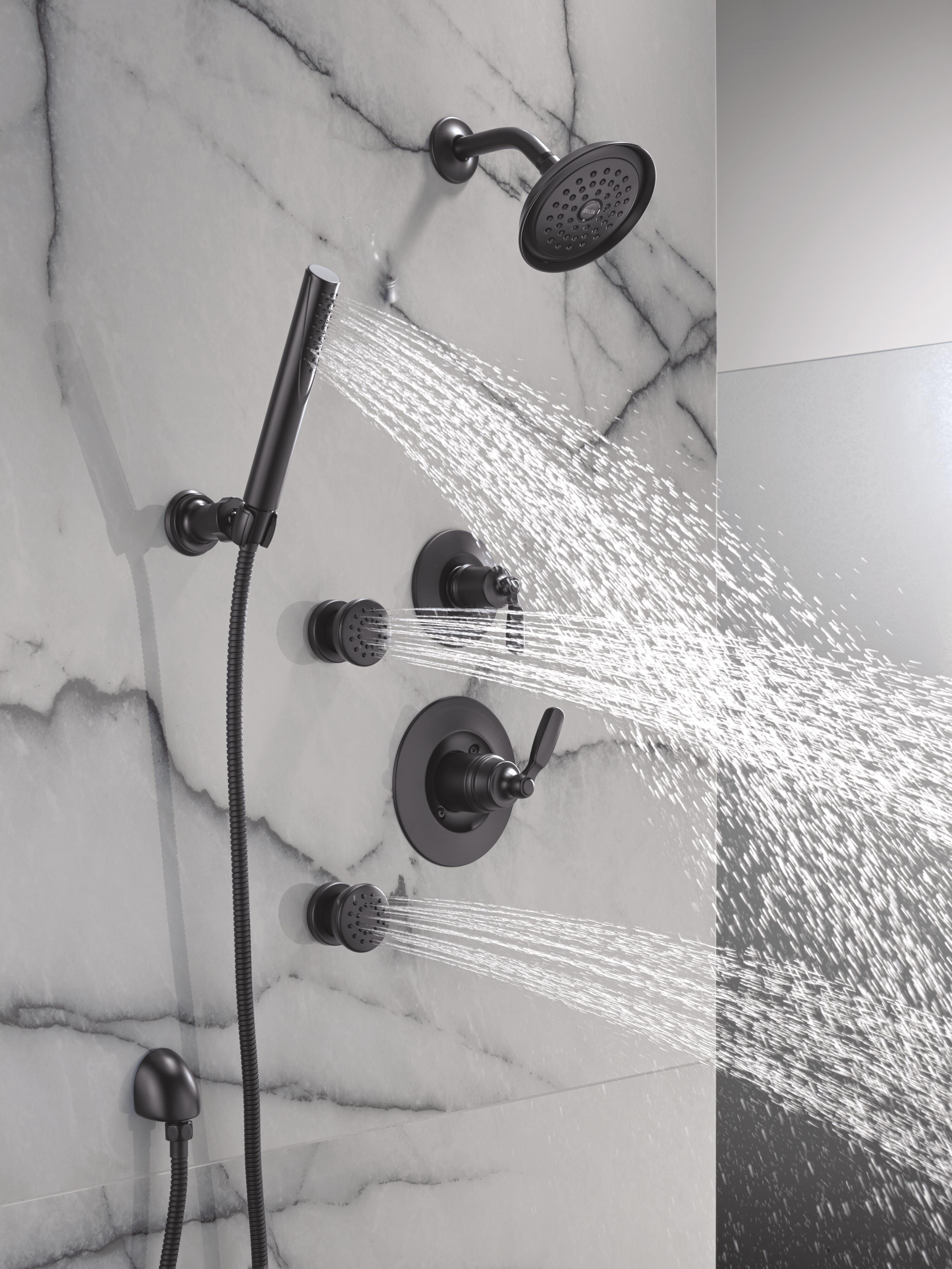 Delta 6-Setting 3-Port Diverter Trim | Wayfair