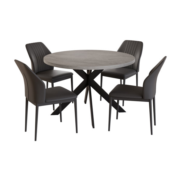 Grey Kitchen & Dining Room Sets & Tables You'll Love | Wayfair