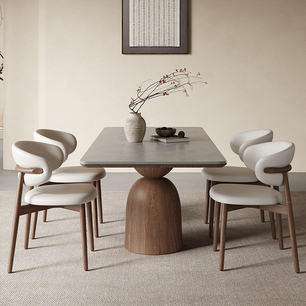 Pakloer Nordic style modern simple dining table sets - Wayfair Canada