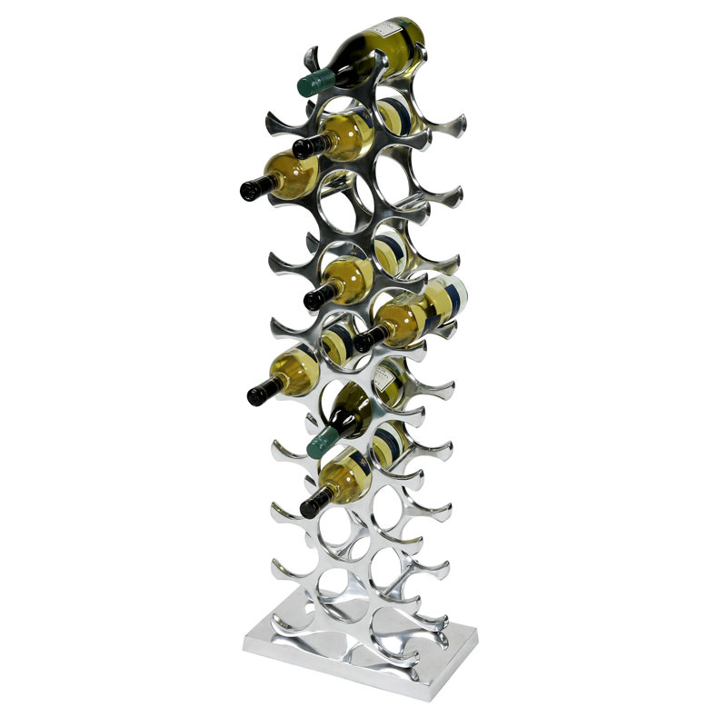 Eichholtz Alboran Stand Alone 27 Bottle Floor Wine Bottle Rack | Wayfair