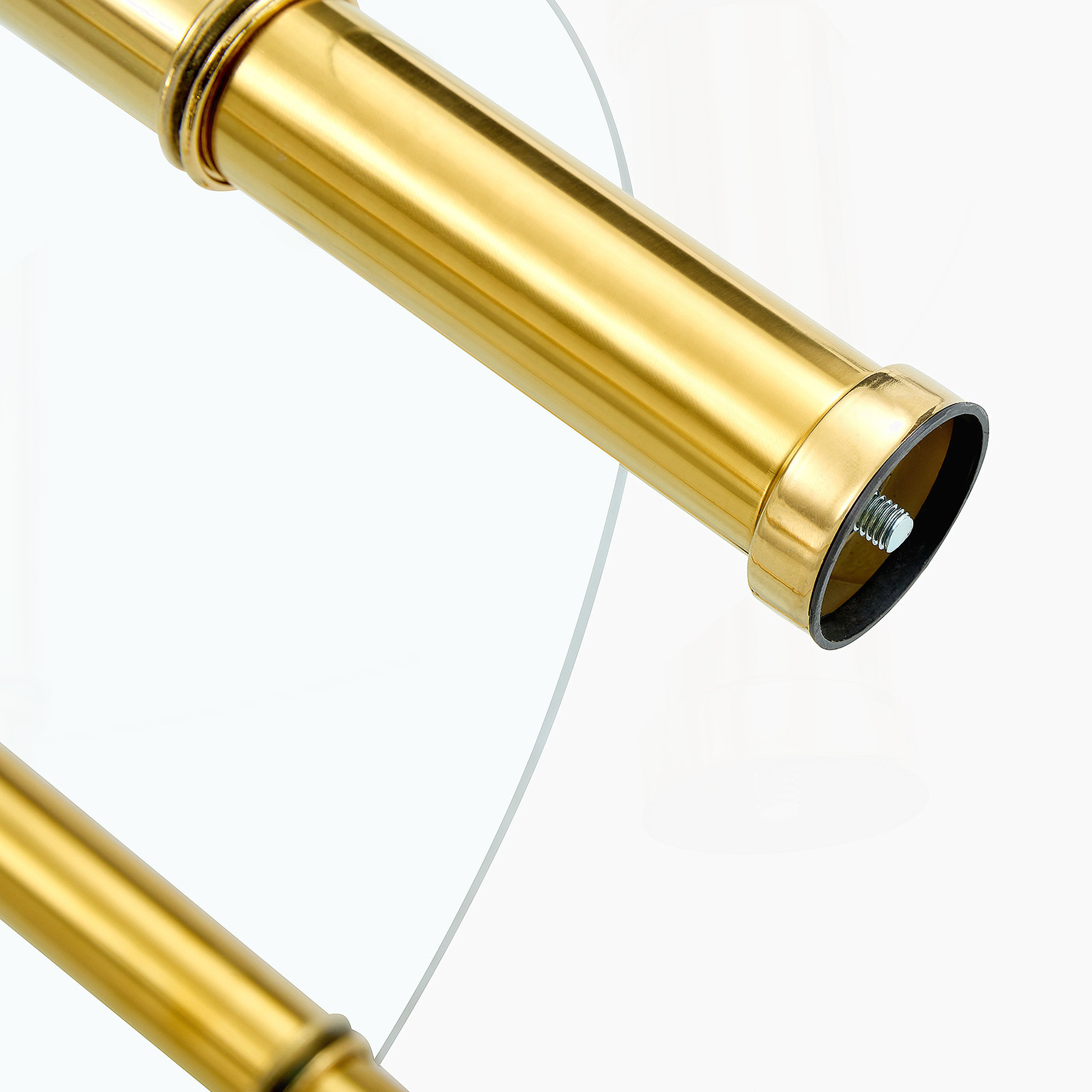 Latitude Run® Contemporary Minimalist Double Layer Tempered Glass ...