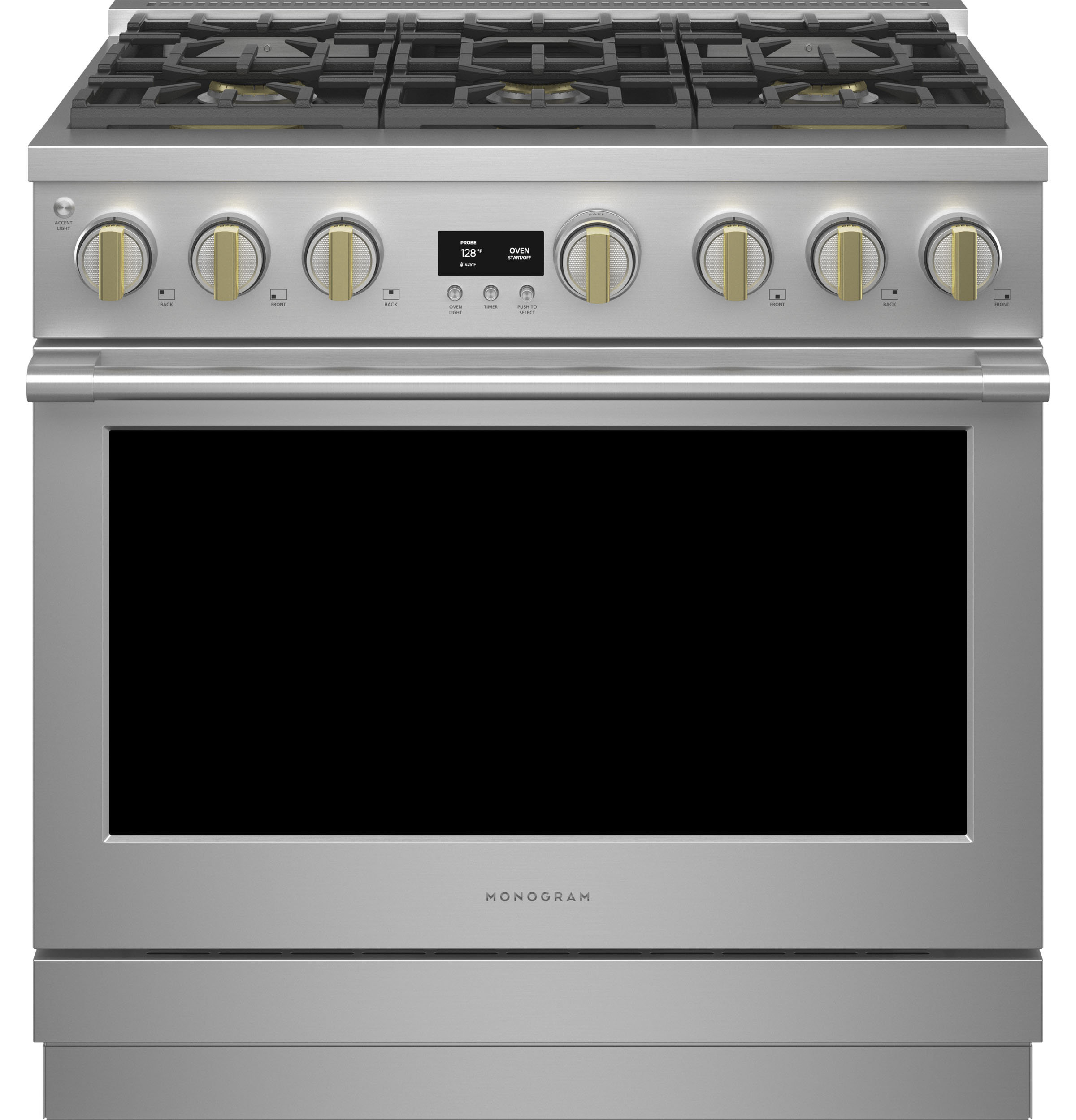 Monogram Appliances Monogram 36" Professional Range With 6 Burners ...