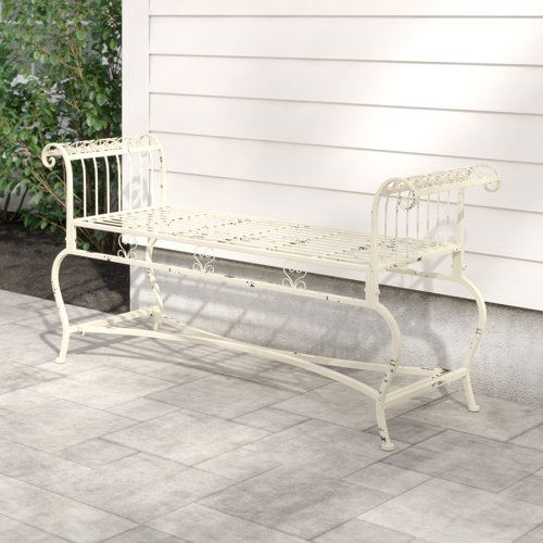 White Outdoor Benches You'll Love | Wayfair
