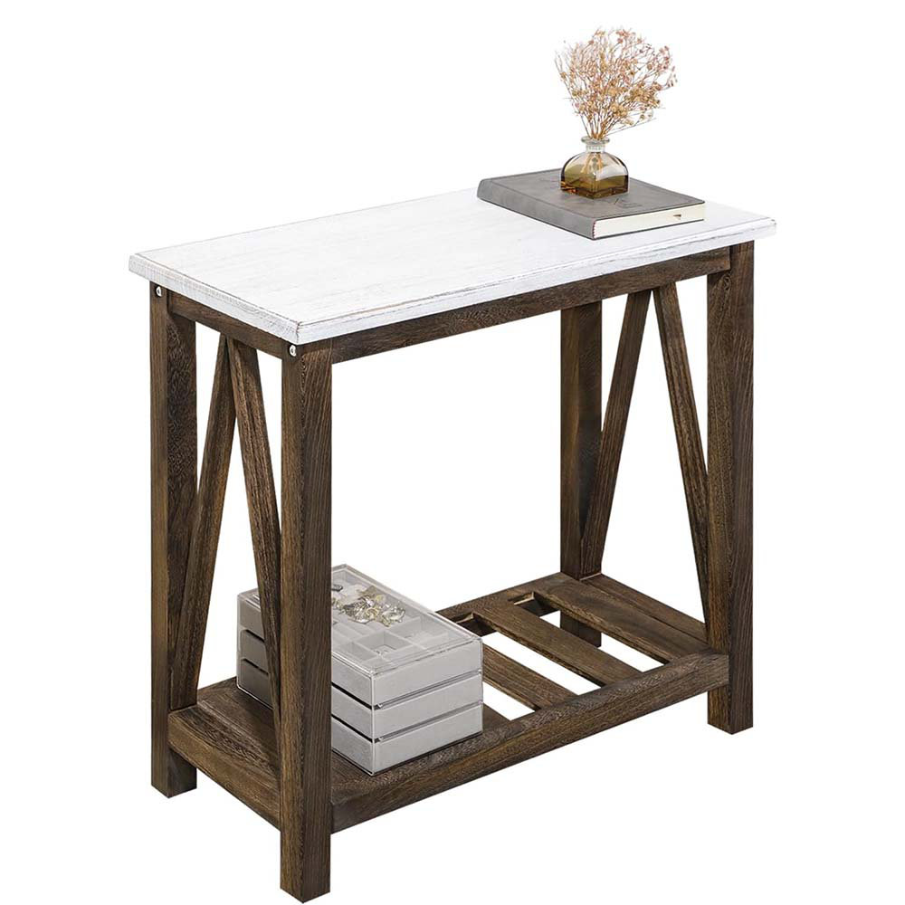 George Oliver Narrow Tables For Small Spaces End Side Table With ...
