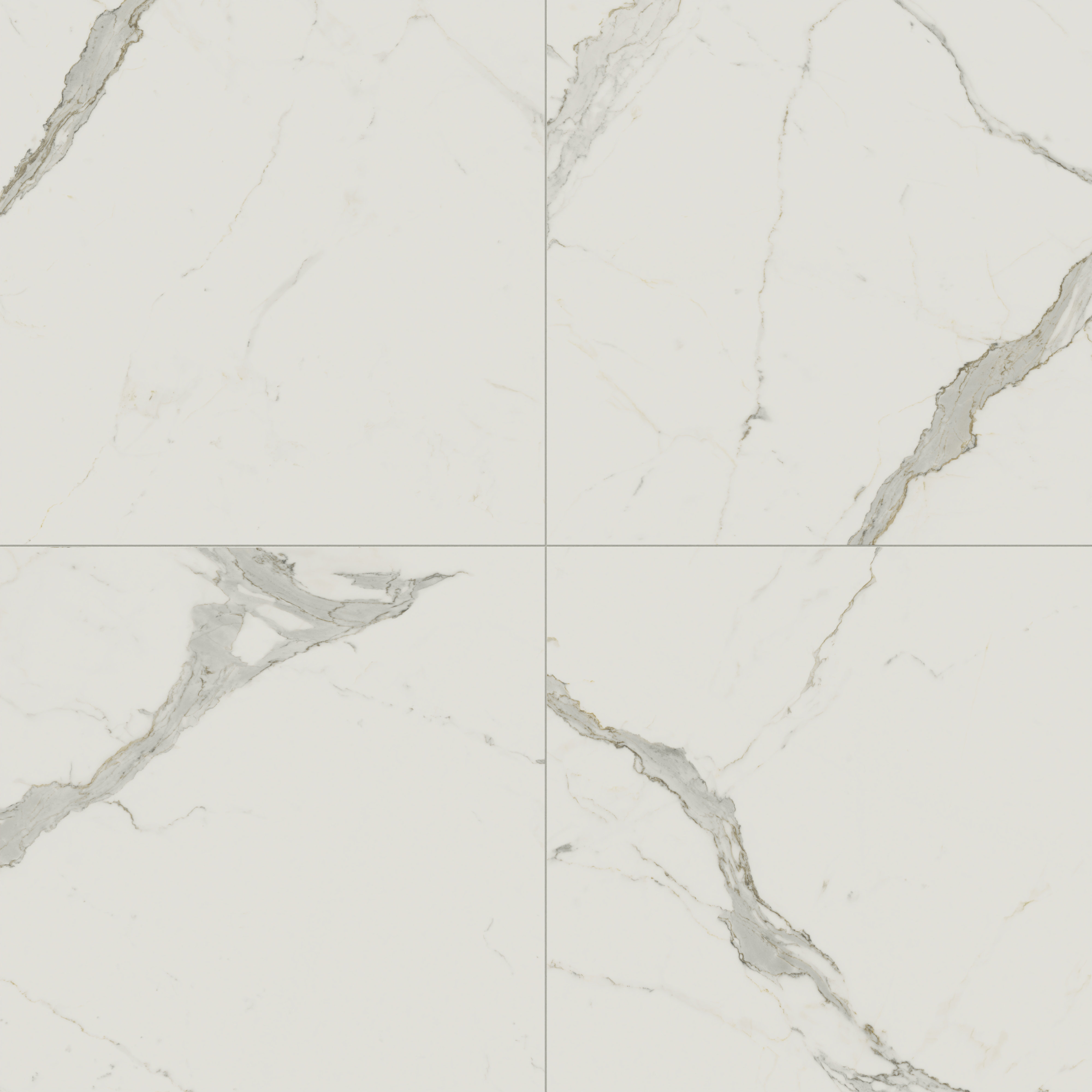 Edward Martin Aniston 48" x 48" Porcelain Marble Look Indoor/Outdoor ...