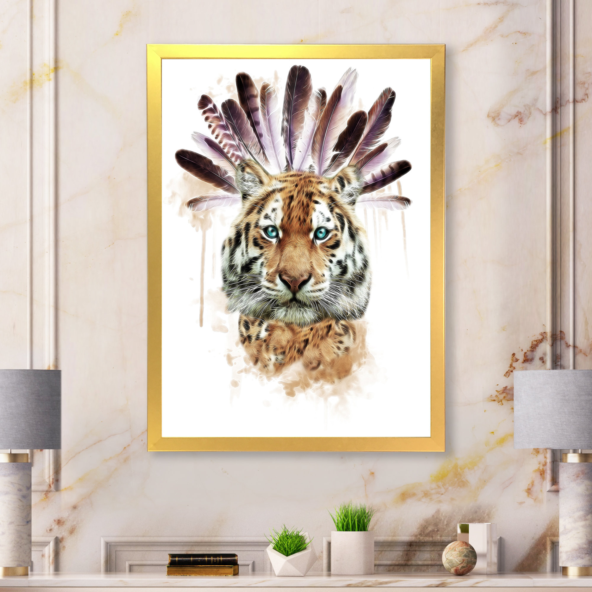 Indigo Safari Face Of A White Bengal " Face Of A White Bengal " on ...