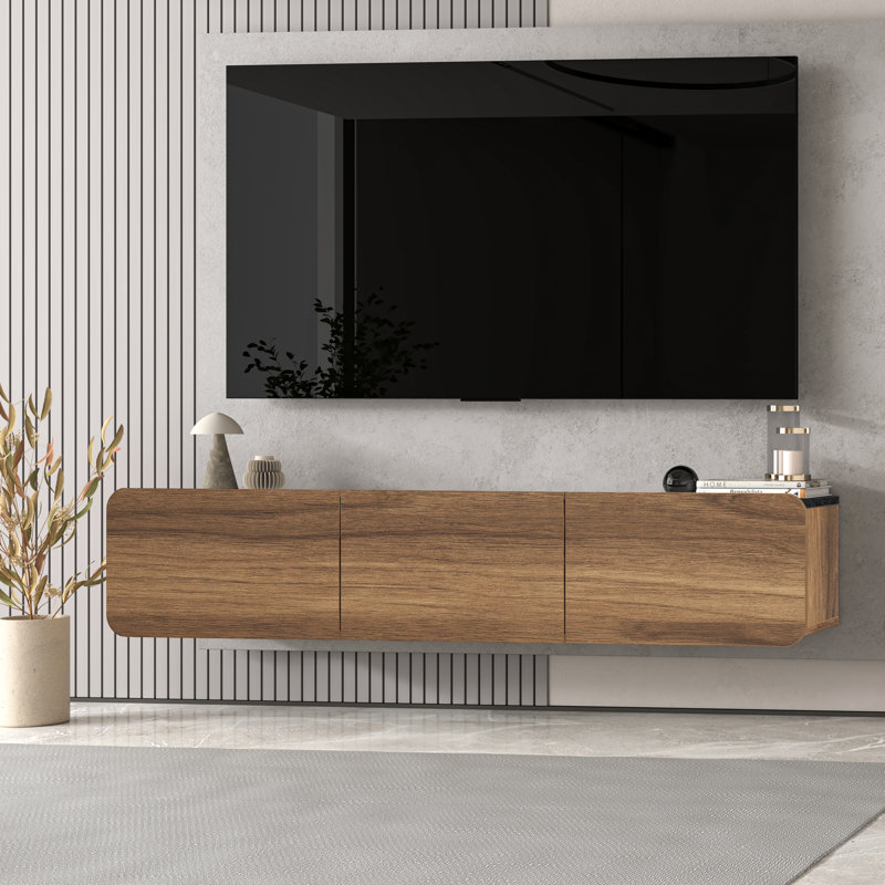 Brayden Studio Bertice Floating Tv Unit For Tvs Up To 80" | Wayfair.co.uk