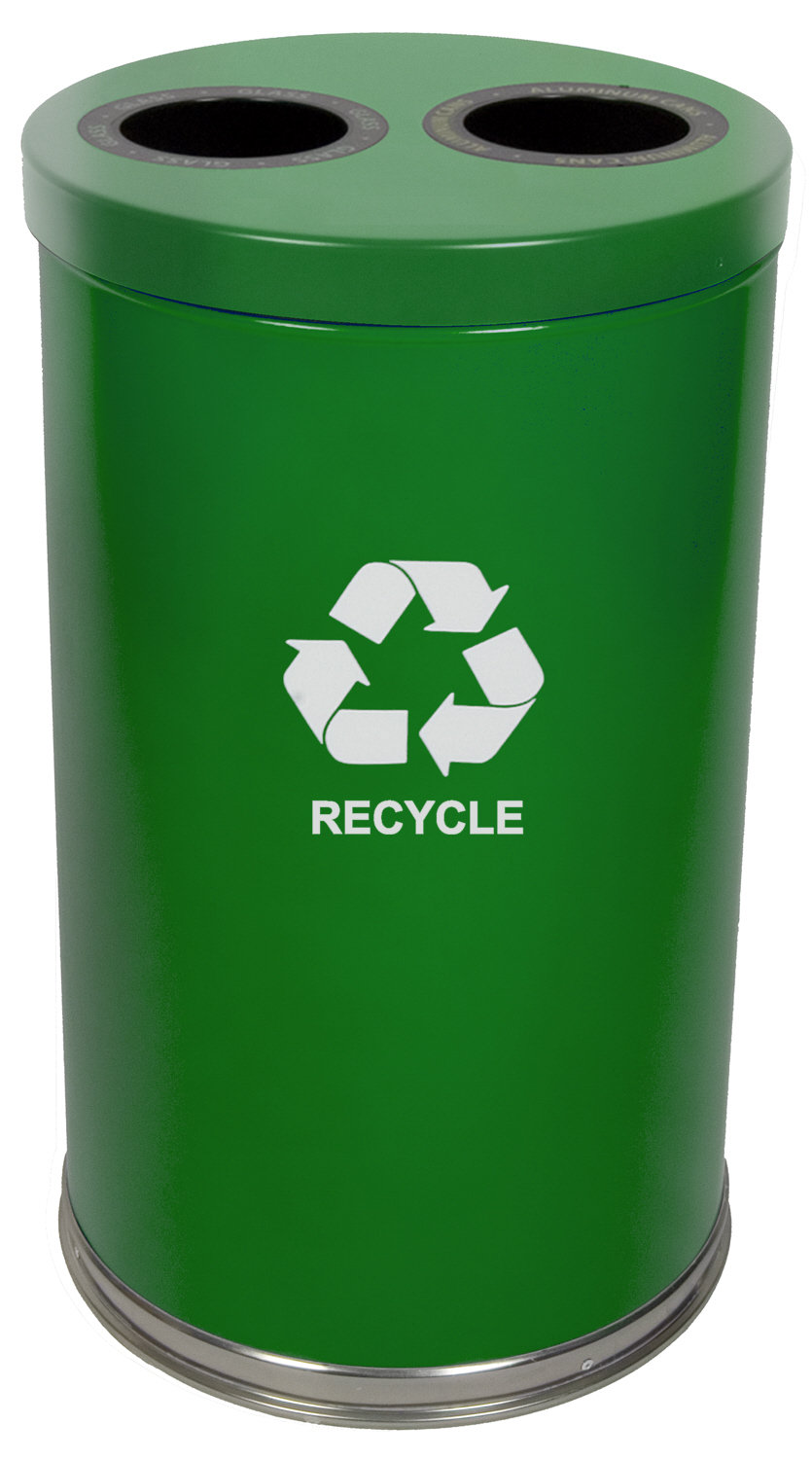 Witt Metal Recycling Steel Open Recycling Bin ( 20 Gallons ) - Wayfair ...