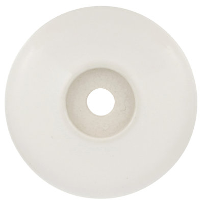 HickoryHardware English Cozy White Modern & Contemporary Knob Backplate ...
