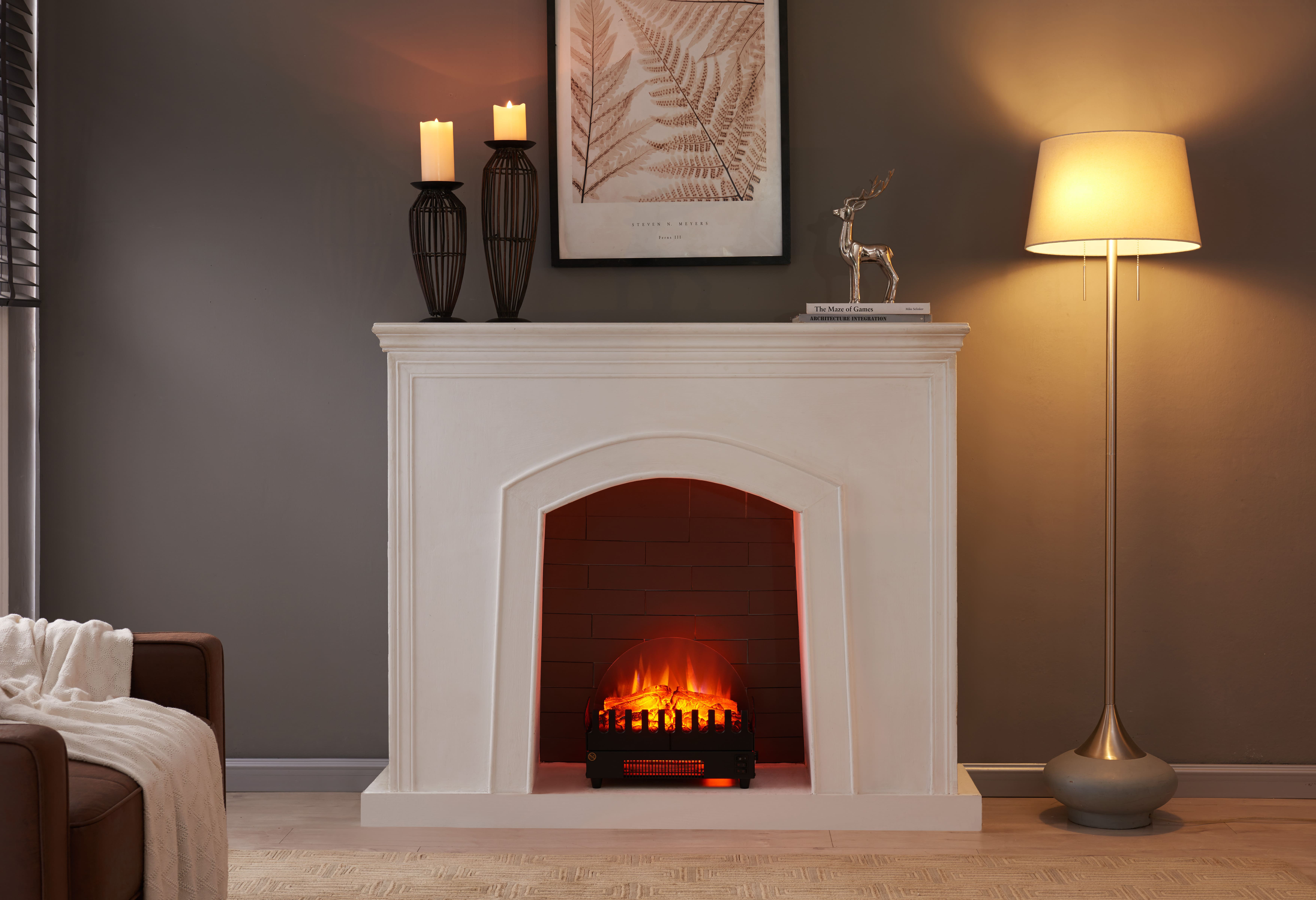 Metro Lane Claudiane Metro Lane 40cm W Electric Stove | Wayfair.co.uk