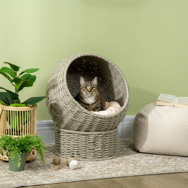 Tucker Murphy Pet™ 31" Hasson Kitty Cat Condo & Reviews | Wayfair